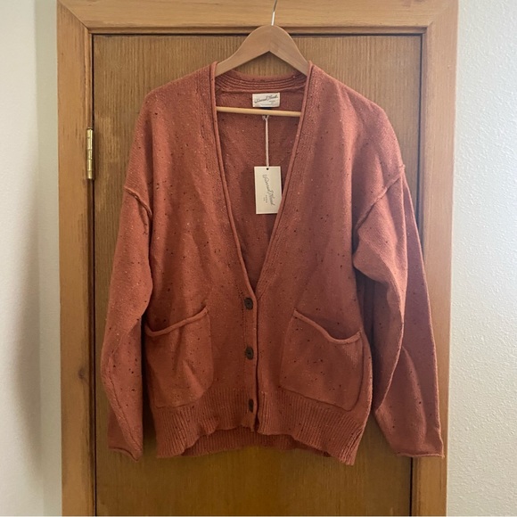 Universal Thread | Sweaters | Universal Thread Nwt Rust Knit Cardigan ...